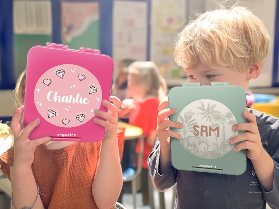 Gepersonaliseerde broodtrommel met naam - Design - Goedgemerkt